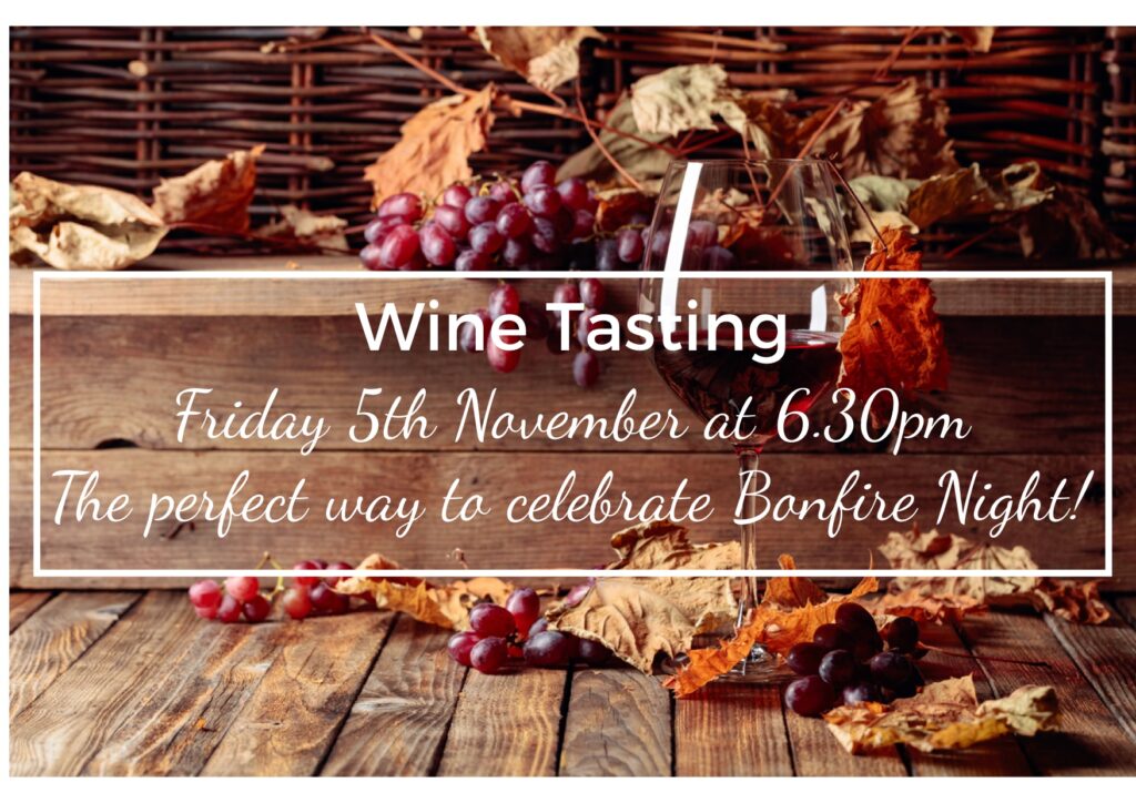 » Wine Tasting Banner Bonfire NightOblò Bar & Bistro